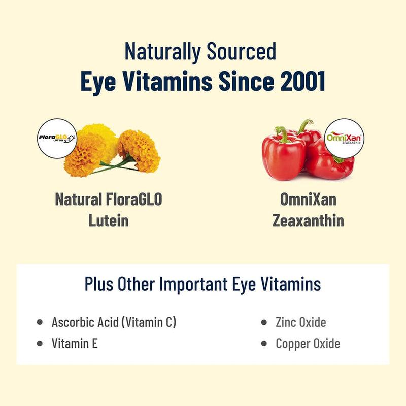 VisiVite® AREDS 2 Select Eye Vitamins | Premium ingredients