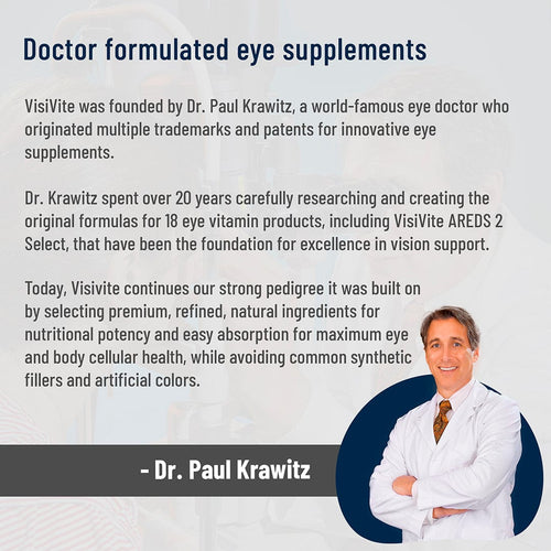 VisiVite® AREDS 2 Select Eye Vitamins | Premium ingredients